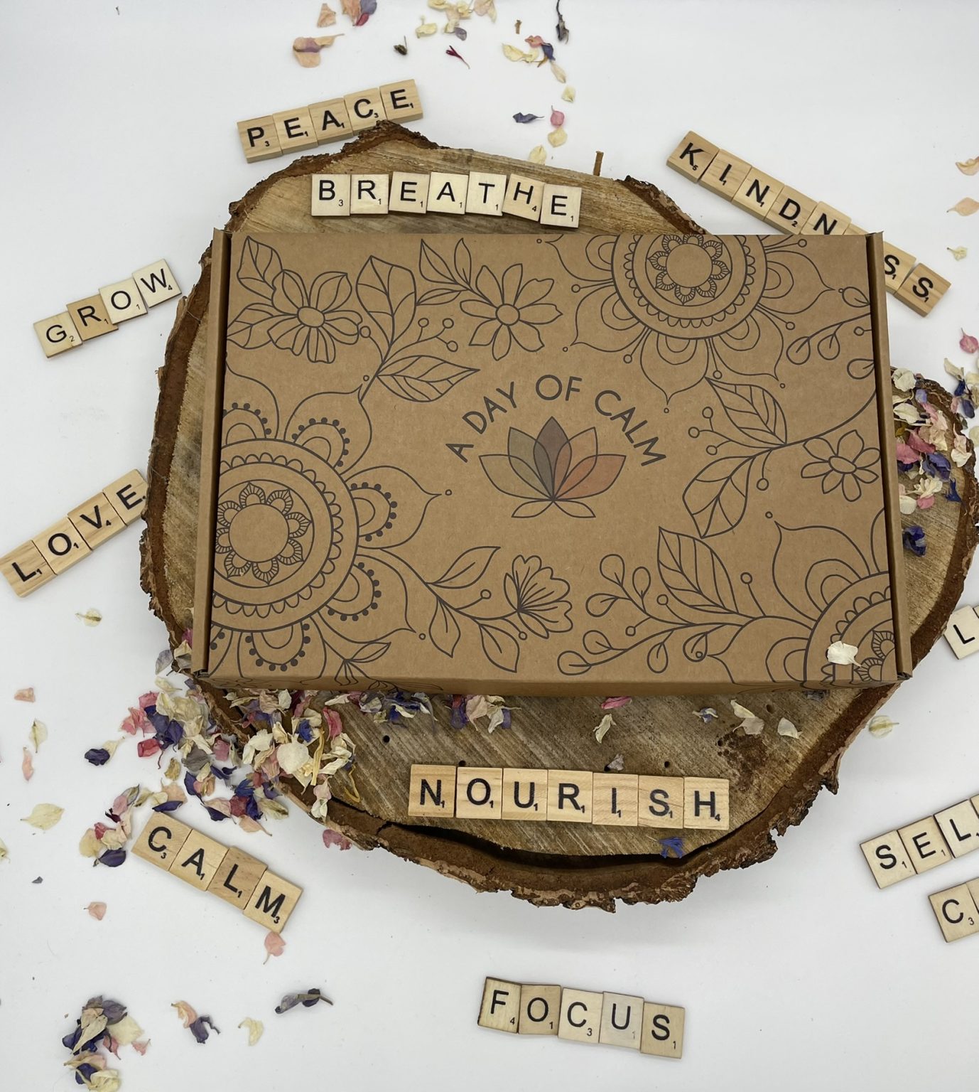 Boxes for wellbeing - A DAY OF CALM
